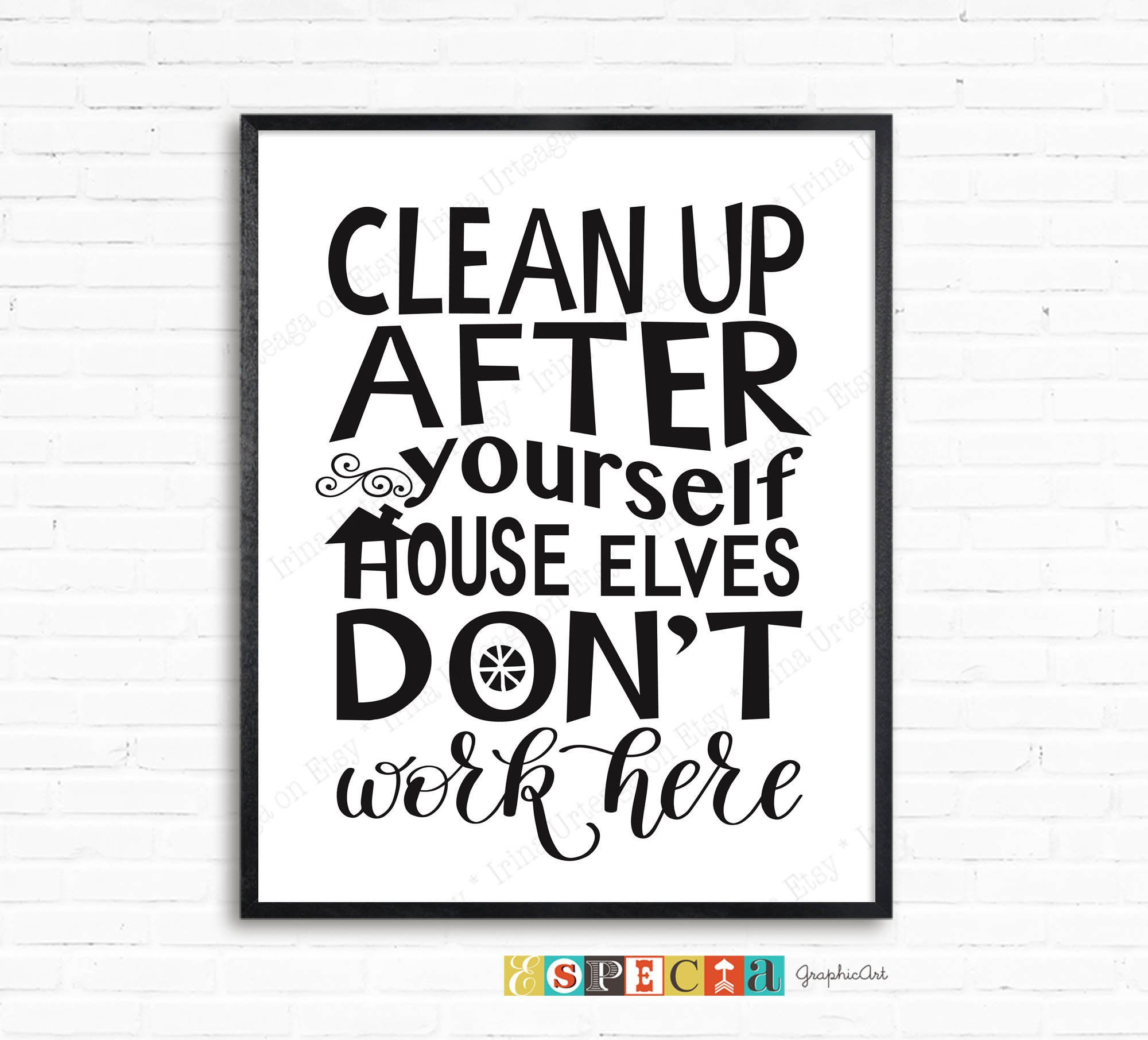 Clean Up After Yourself Poster