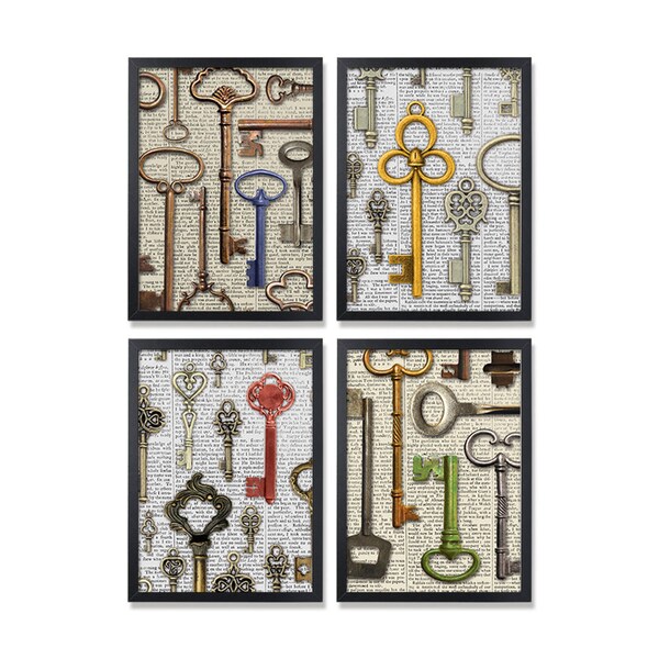 Antique Keys Print - Etsy