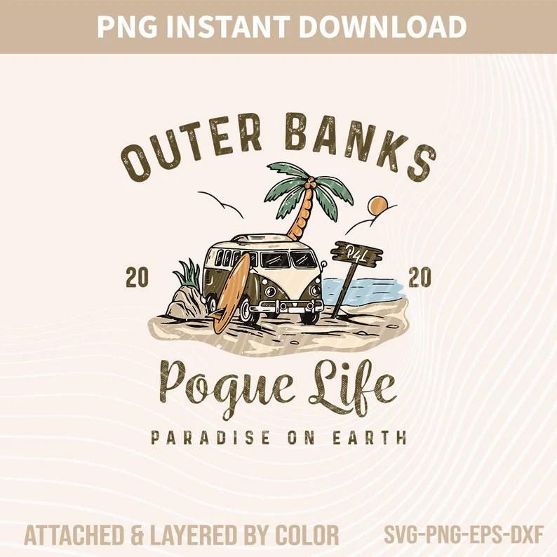Outer Banks SVG Bundle, Pogue Life Designs (digital Download) - Etsy