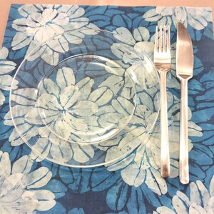 Batik, Painting, Textil Table Decoration, Ooak Handmade Textile, Unique ...