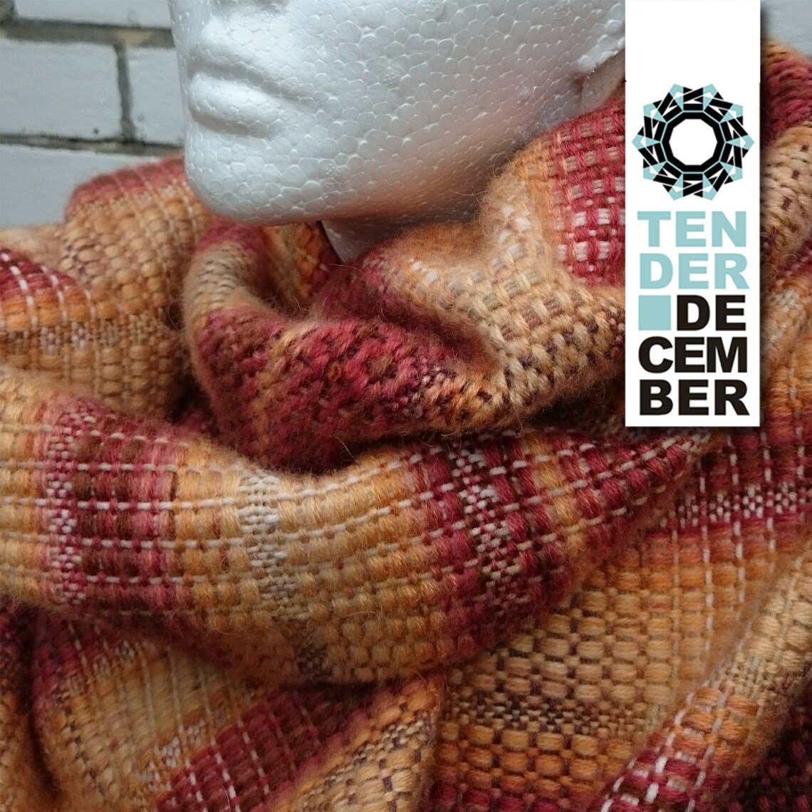 Mohair Apricot Scarf Handmade Weaving Weaving Scarf Women - Etsy