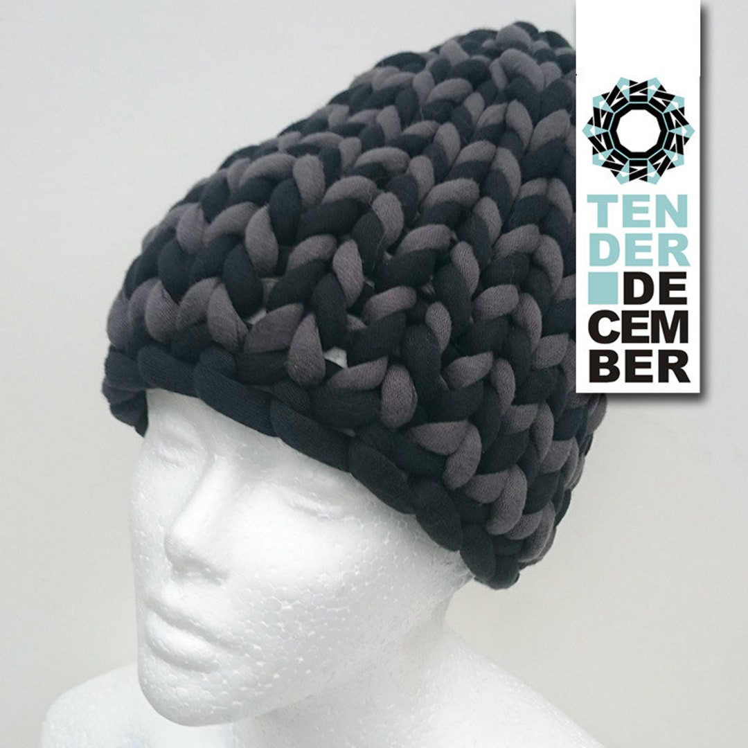 Berretto invernale grigio nero berretto invernale donna - Etsy Italia