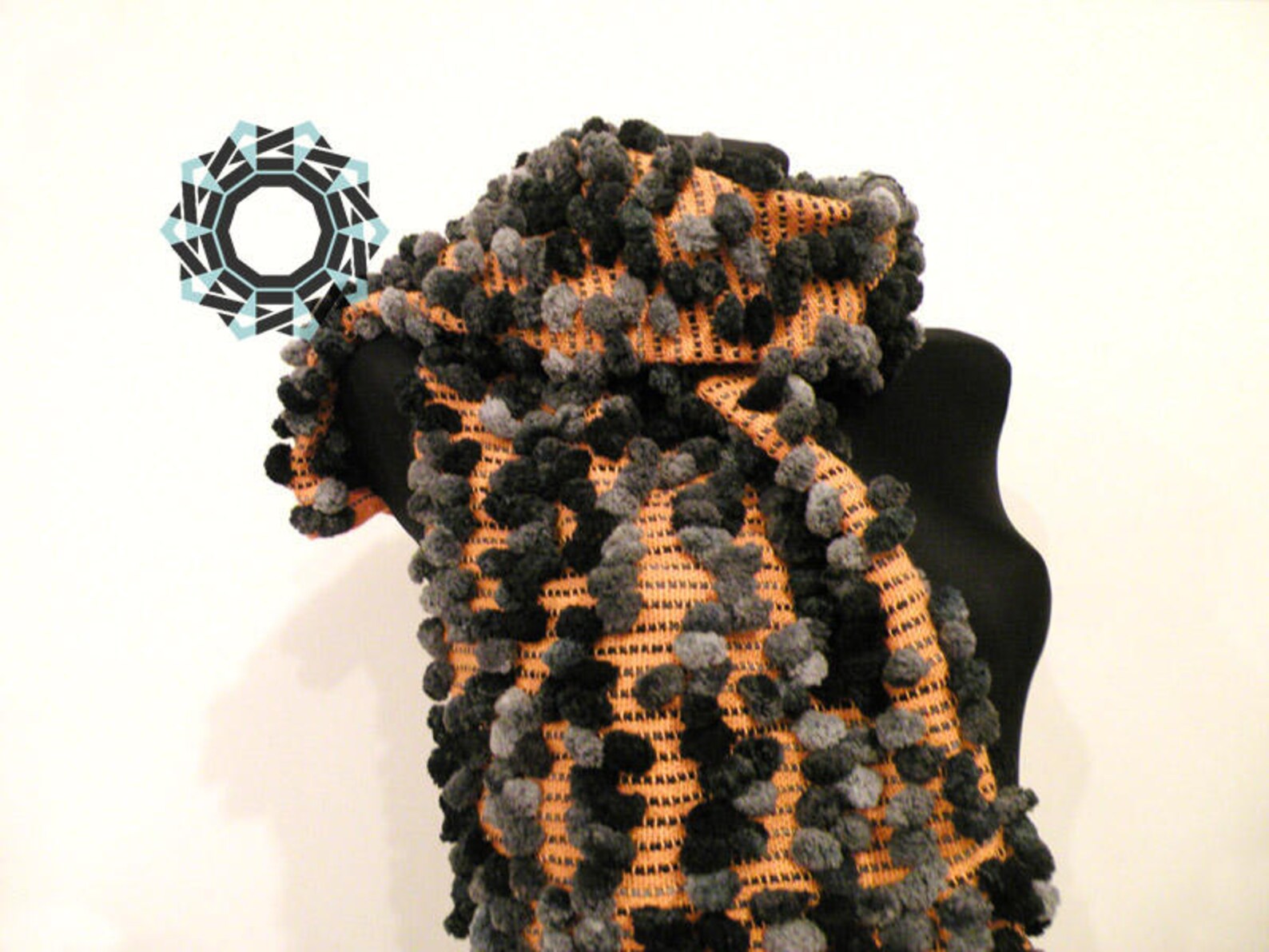 Apricot Scarf Handmade Weaving Wool and Silk Scarf Soft - Etsy