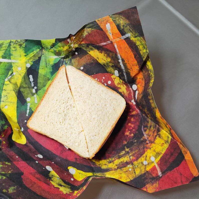 Batik, Painting, Textil Table Decoration, Ooak Handmade Textile, Unique ...