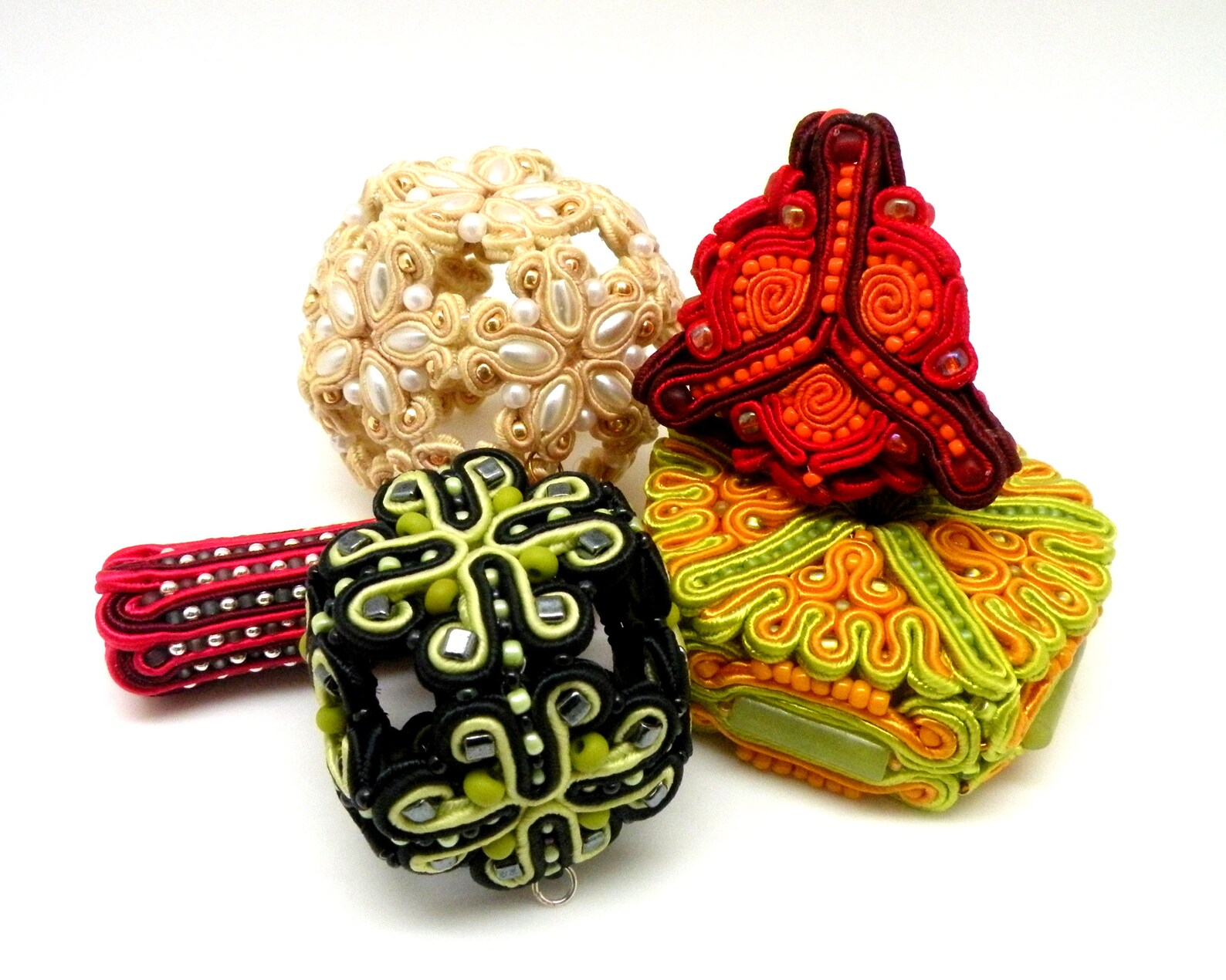 3D Soutache Tutorial E-book, Soutache Technique Lessons, Craft and ...