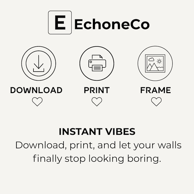 Love but Make It Cozy Quote Poster, Minimal Modern Home Decor, Instant ...