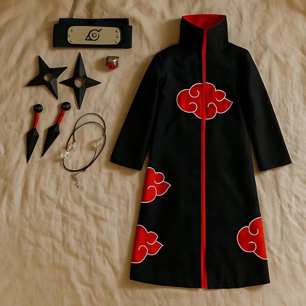 Akatsuki Robe - Etsy