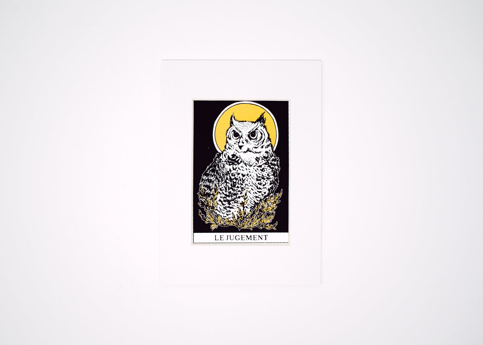 Judgement Black and Gold Tarot Screen Print | Etsy