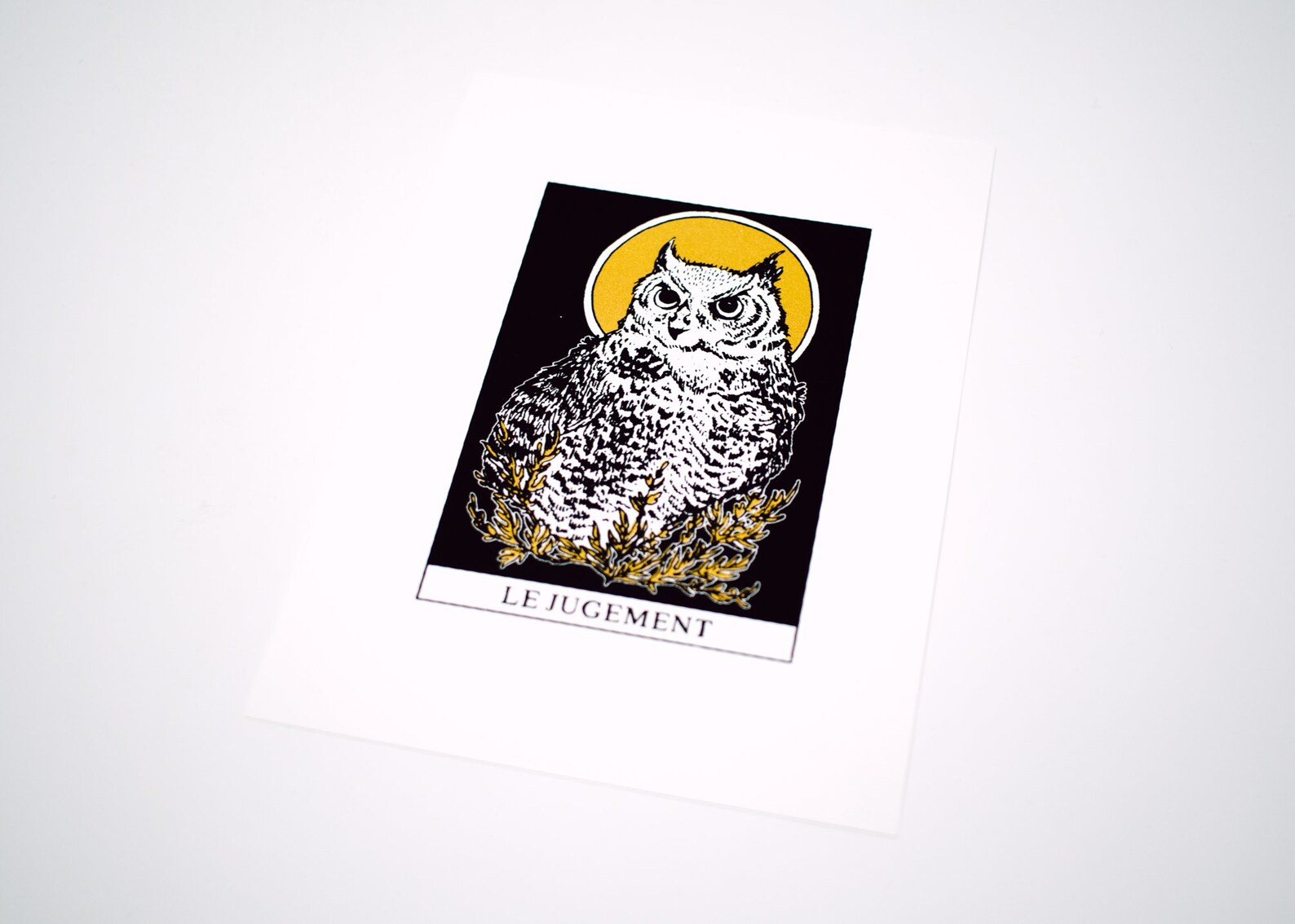 Judgement Black and Gold Tarot Screen Print - Etsy