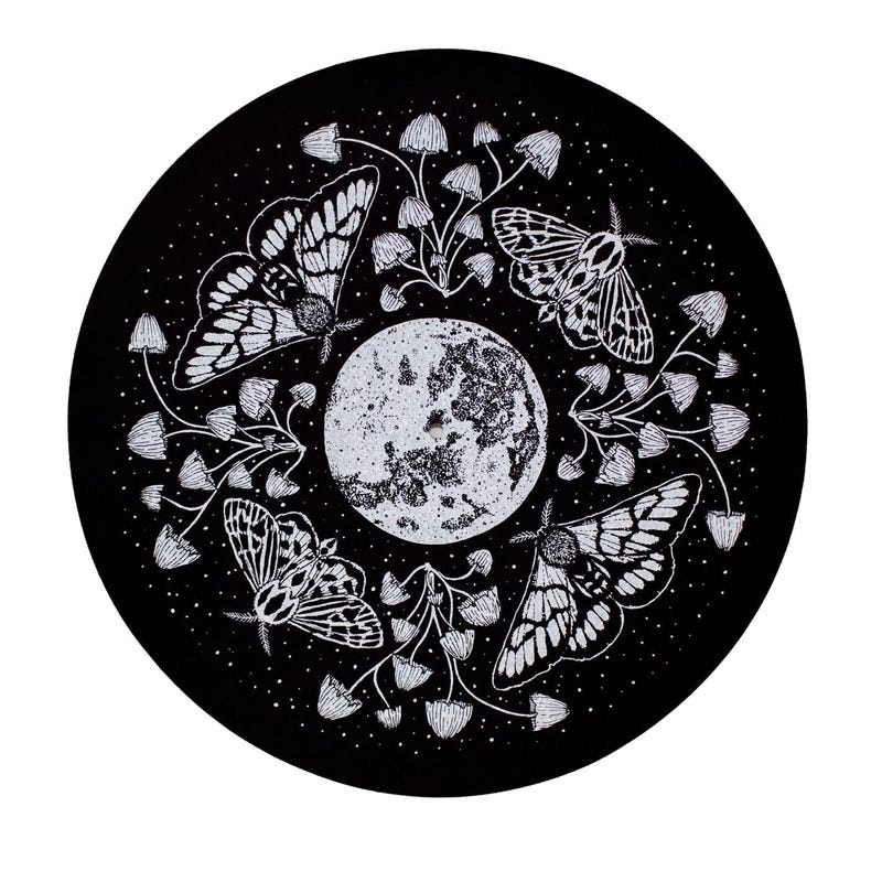 Record Slipmat White - Etsy