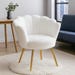 Mid-century Shell Back Velvet Accent Chair With Gold Legs - Etsy