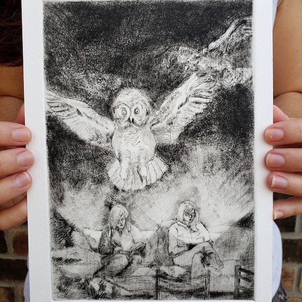 Drypoint Printmaking - Etsy