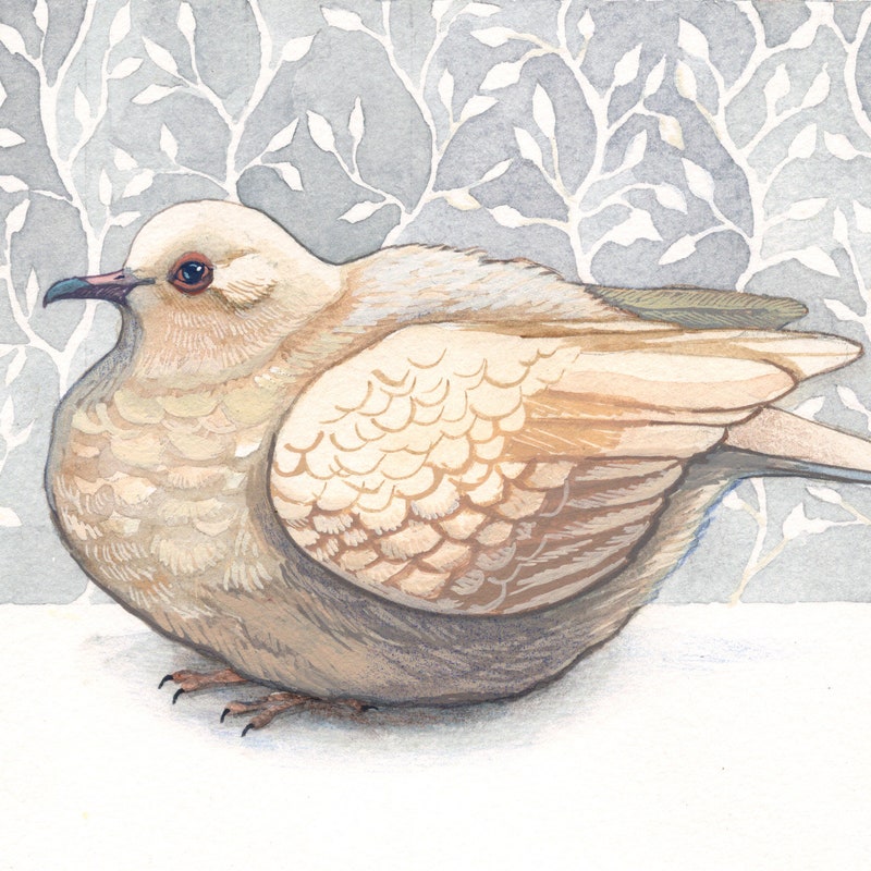 Dove Painting - Etsy