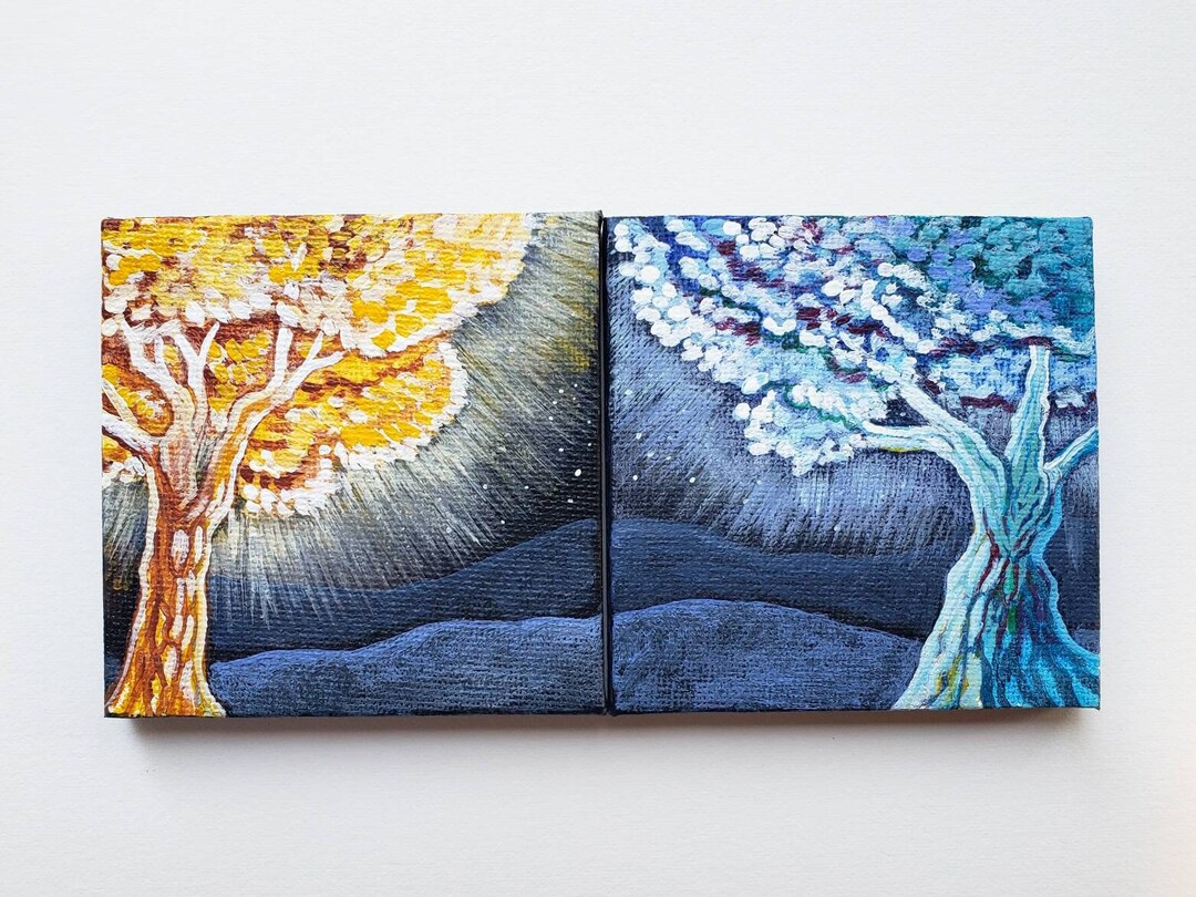 Laurelin and Telperion Two Trees of Valinor, Tolkien Art of Yavanna's ...