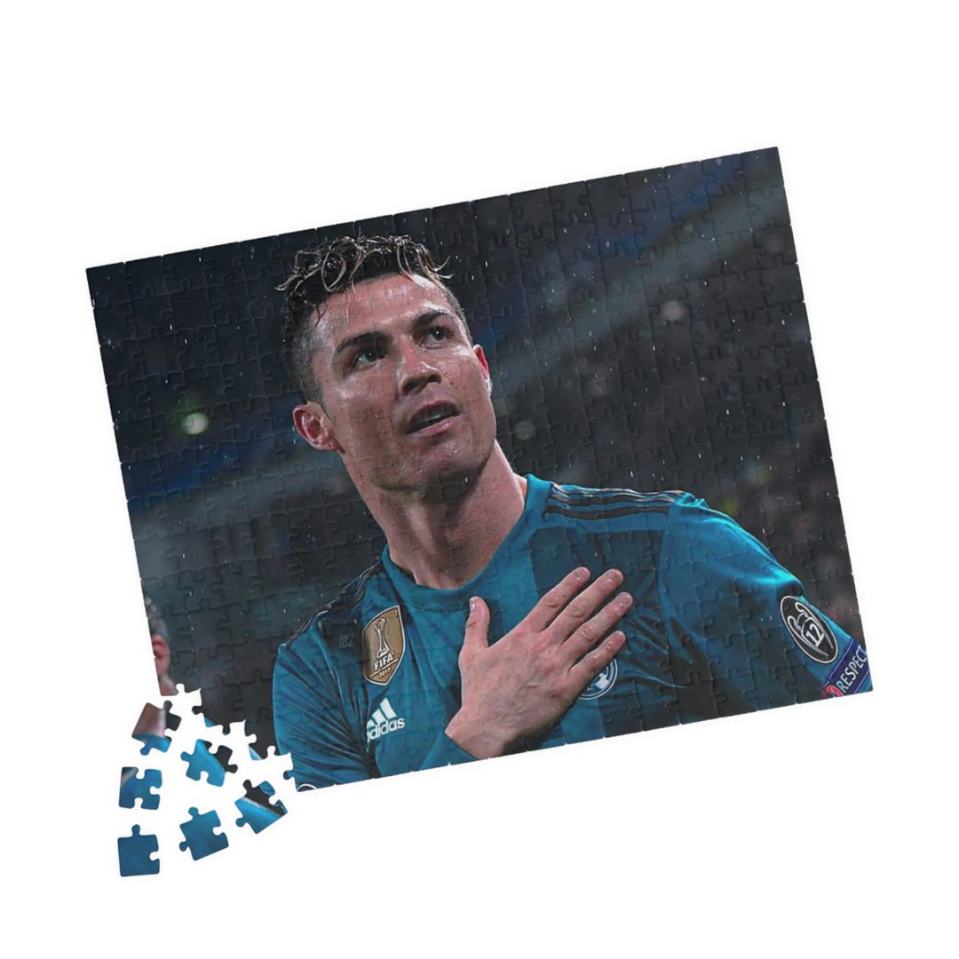 Cristiano Ronaldo - Real Madrid Soccer Star Portrait Puzzle | 252 Piece ...