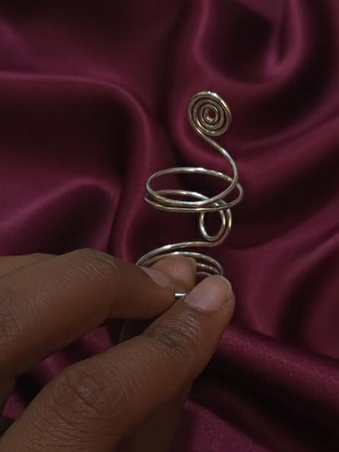 Rose Gold Spiral Arthritis Ring Adjustable Thumb Splint for Joint ...