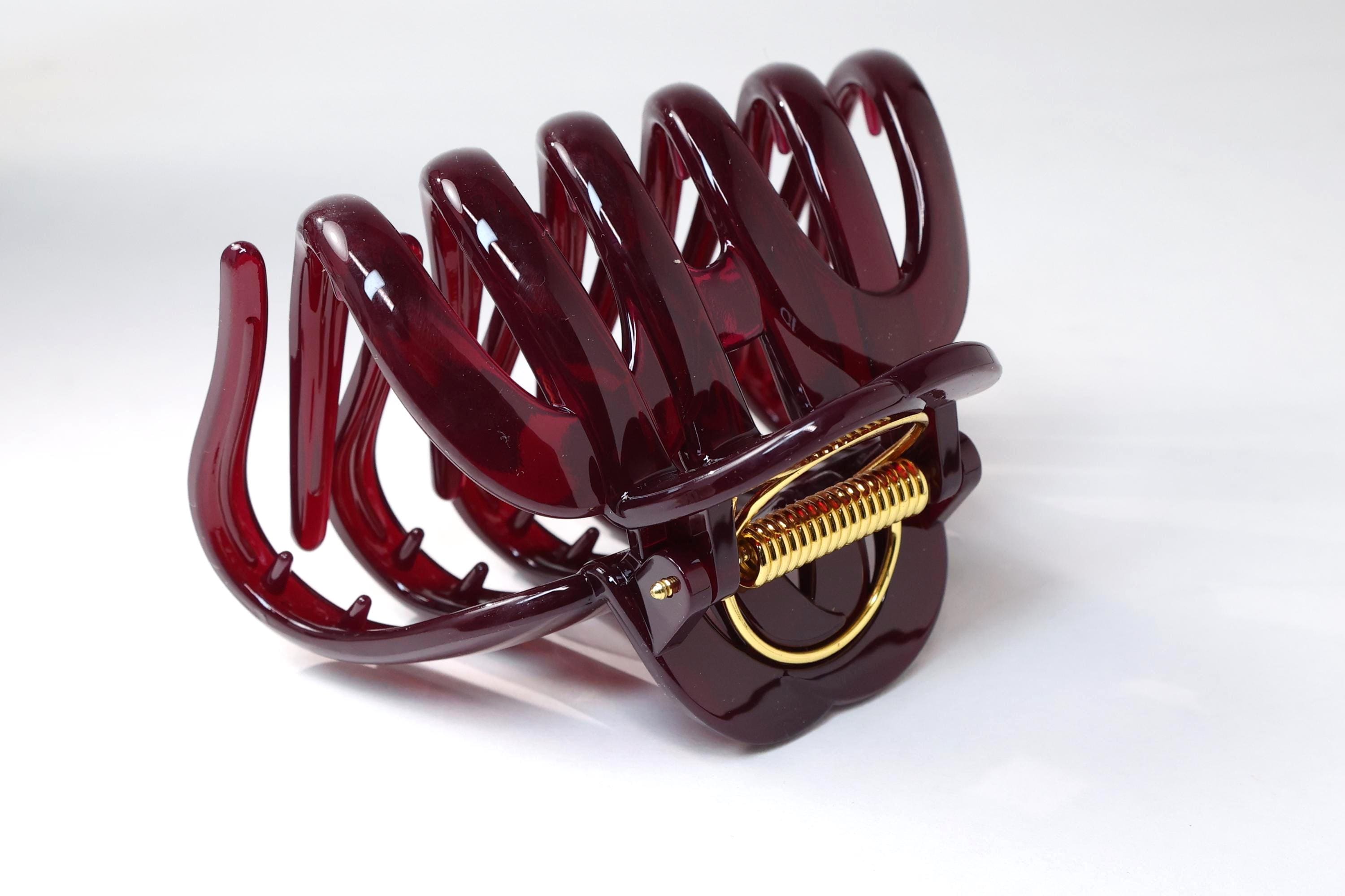 Large Hair Claw Clip for Thick Hair, Strong Hold U Shape Claw Clip ...