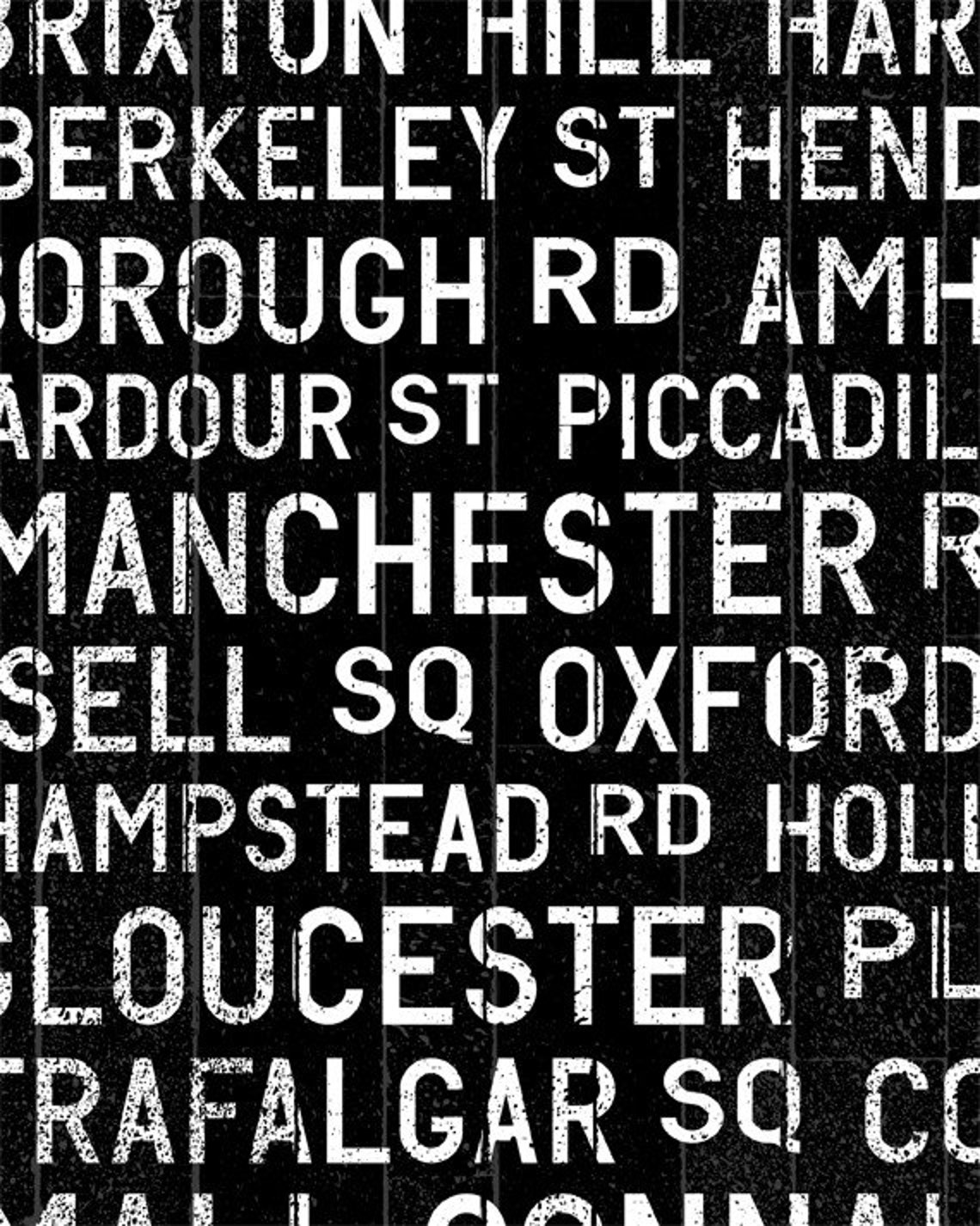 London Bus Roll Art Print / UK Poster Transit Sign / City Art | Etsy