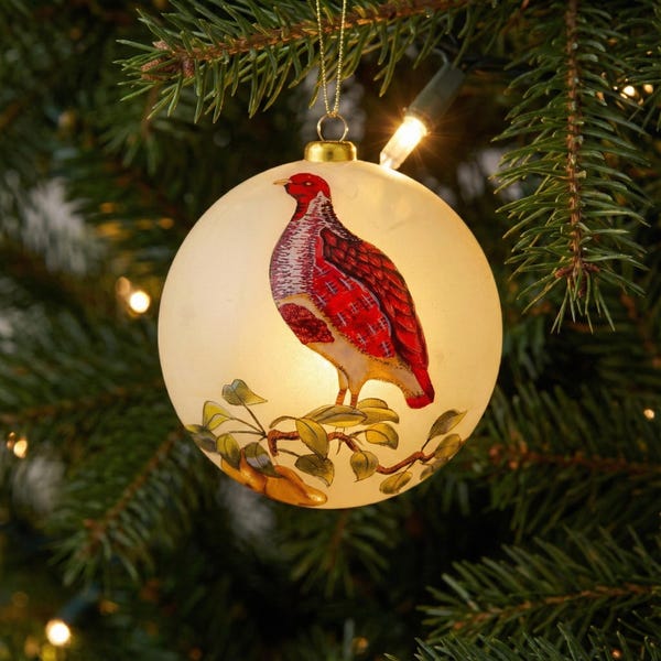 Partridge in a Pear Tree Ornament - Etsy