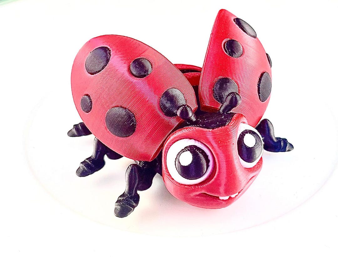 ARTICULATED LADYBUG INSECT - Etsy
