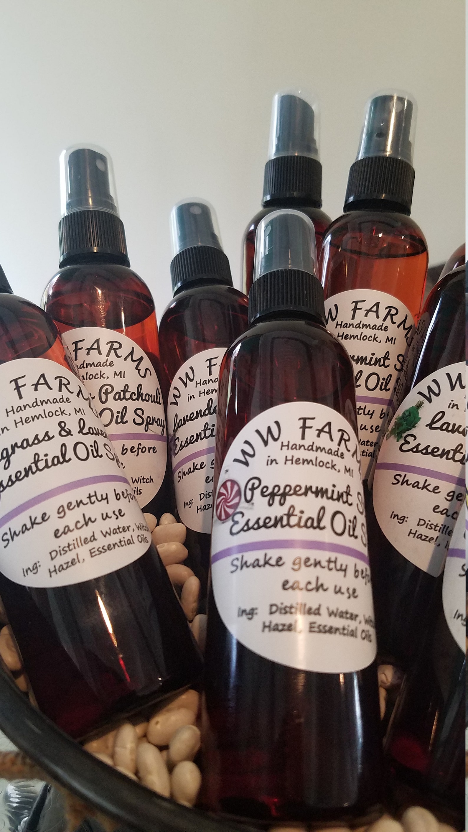 Lavender Essential Oil Spray - Etsy