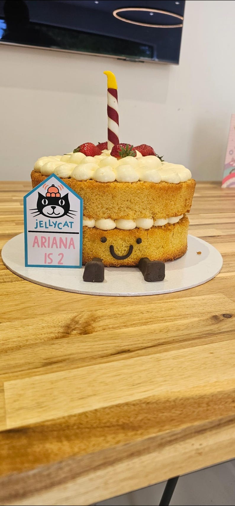 Jellycat Tag Themed Personalised Cake Topper - Etsy UK