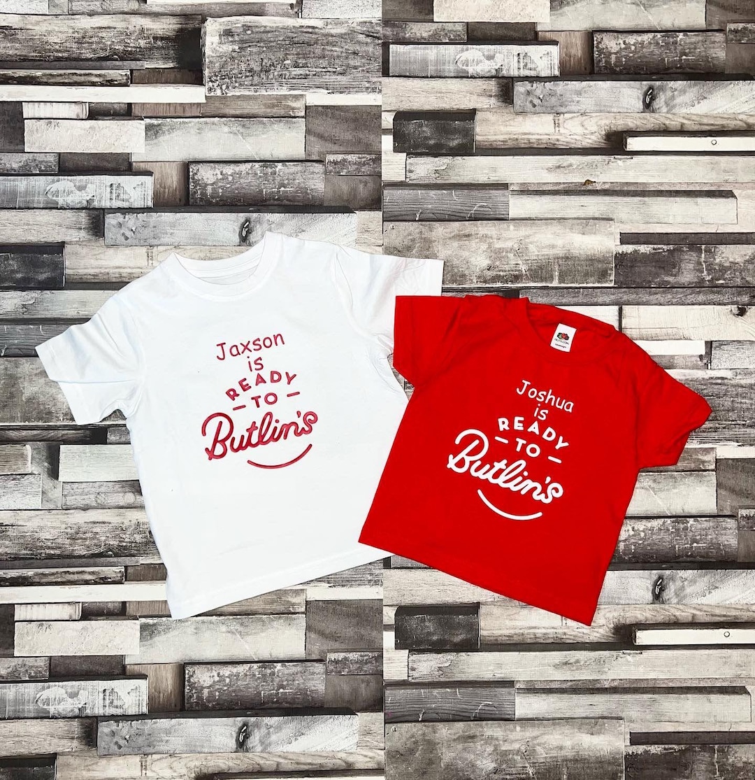 Personalised Ready to Butlins Tshirt Adults - Etsy UK