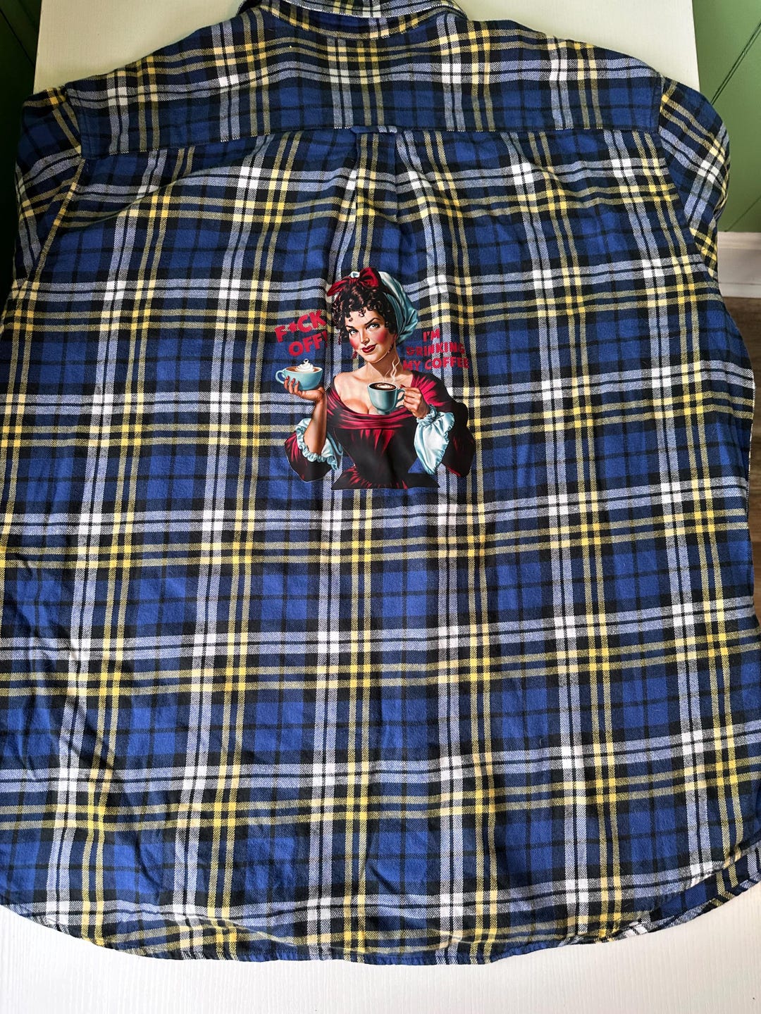 Up-cycled, Unique, Unisex Flannel Shirt - Etsy