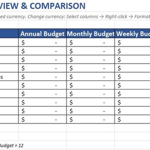 Budget Planner Bundle | 5 Excel Templates + Guide | Personal Finance ...