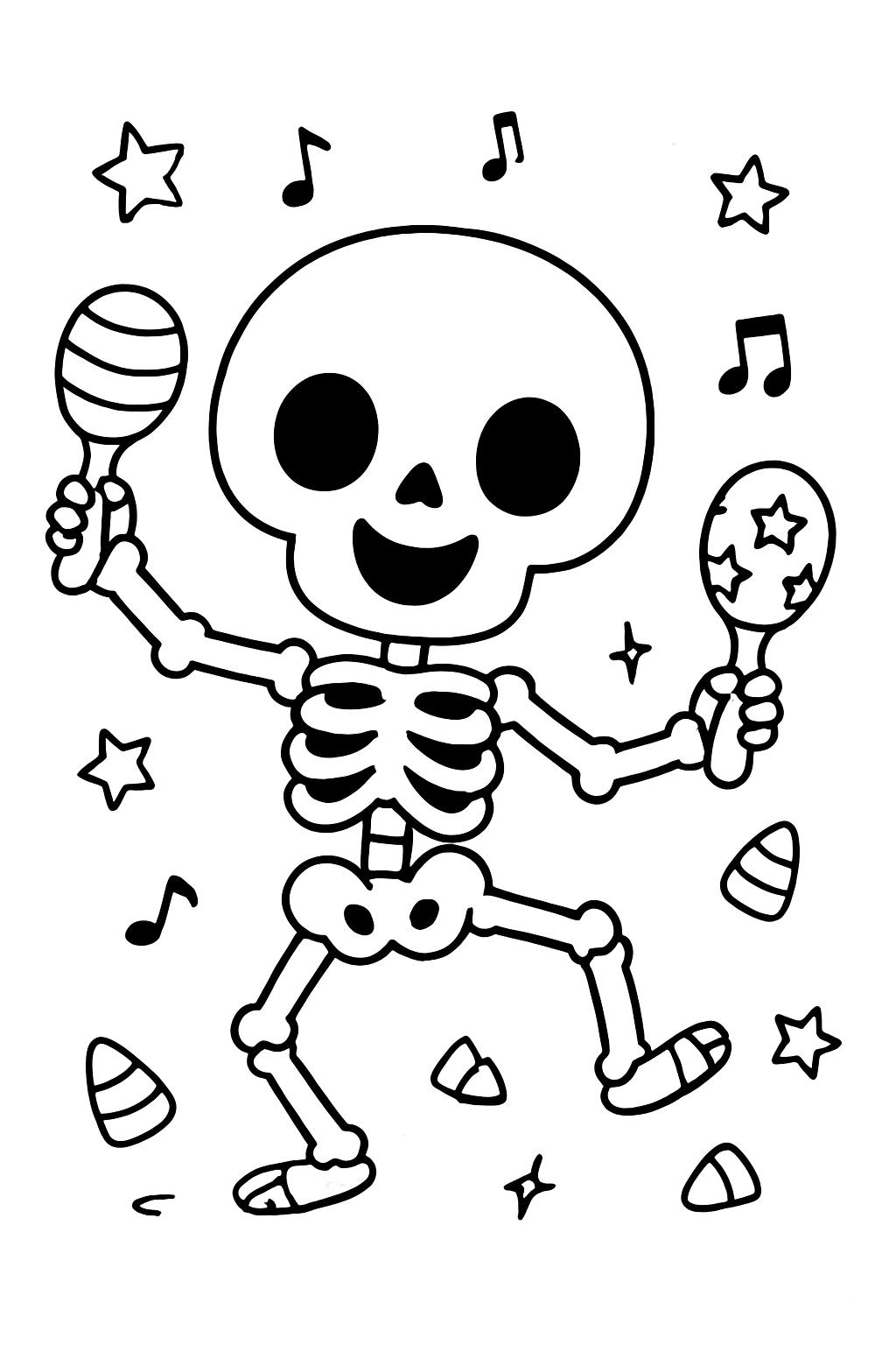 51 Cute Halloween Coloring Pages for Kids | Fun Spooky Coloring Book ...