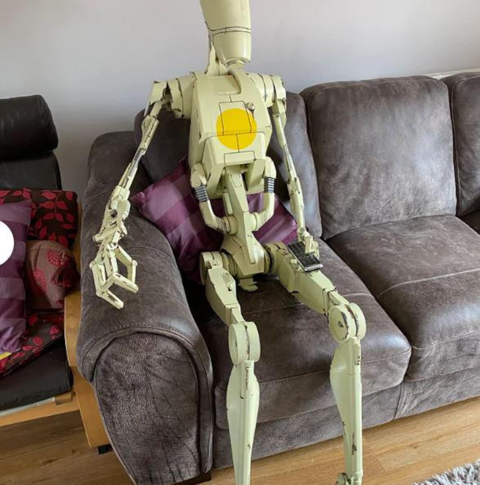 Life Size Battle Droid STL File: 3D Printing Cosplay Prop (digital ...