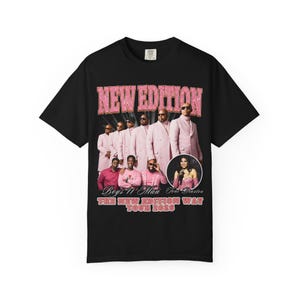 The New Edition Way Tour 2026 T-shirt Design PNG File: Digital Download ...