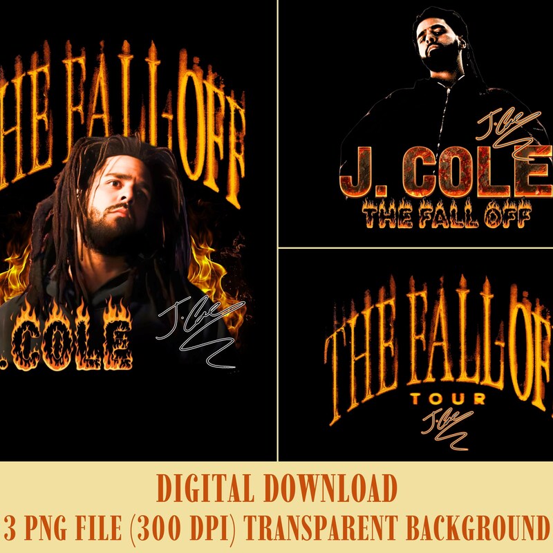 J. Cole Fall Off - Etsy