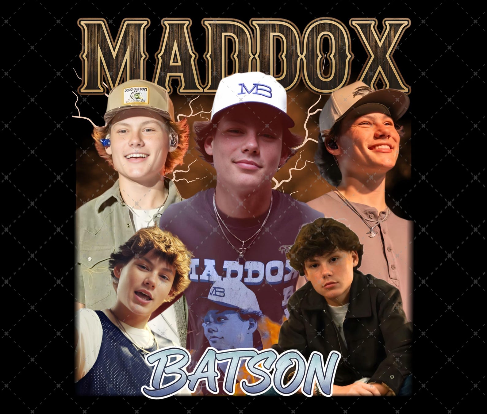 Maddox Batson PNG File: T-shirt Print Ready (digital Download) - Etsy