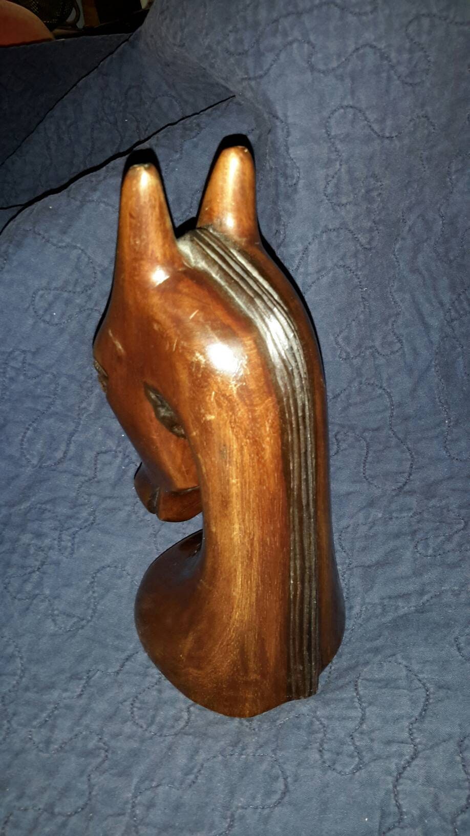 Horse Statue Bust Treen Modern Art Sculpture Equine Interior Design ...