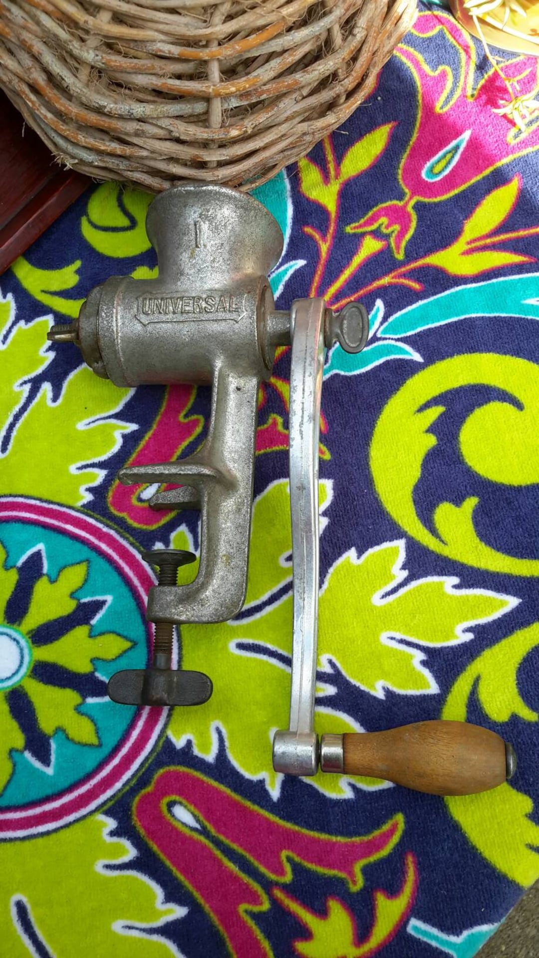 Antique Food Mill Grinder Universal Brand Farm Kitchen Find by ...