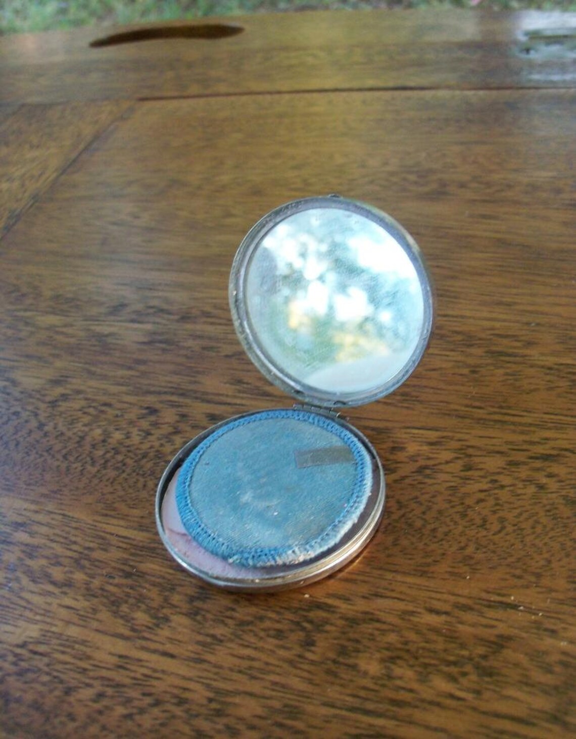 Antique Compact Silver Matches Closely to Fob Piece by | Etsy