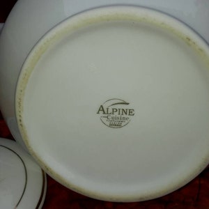 Teapot German Alpine China Asian Tuscany Motif Serves Two Barely ...