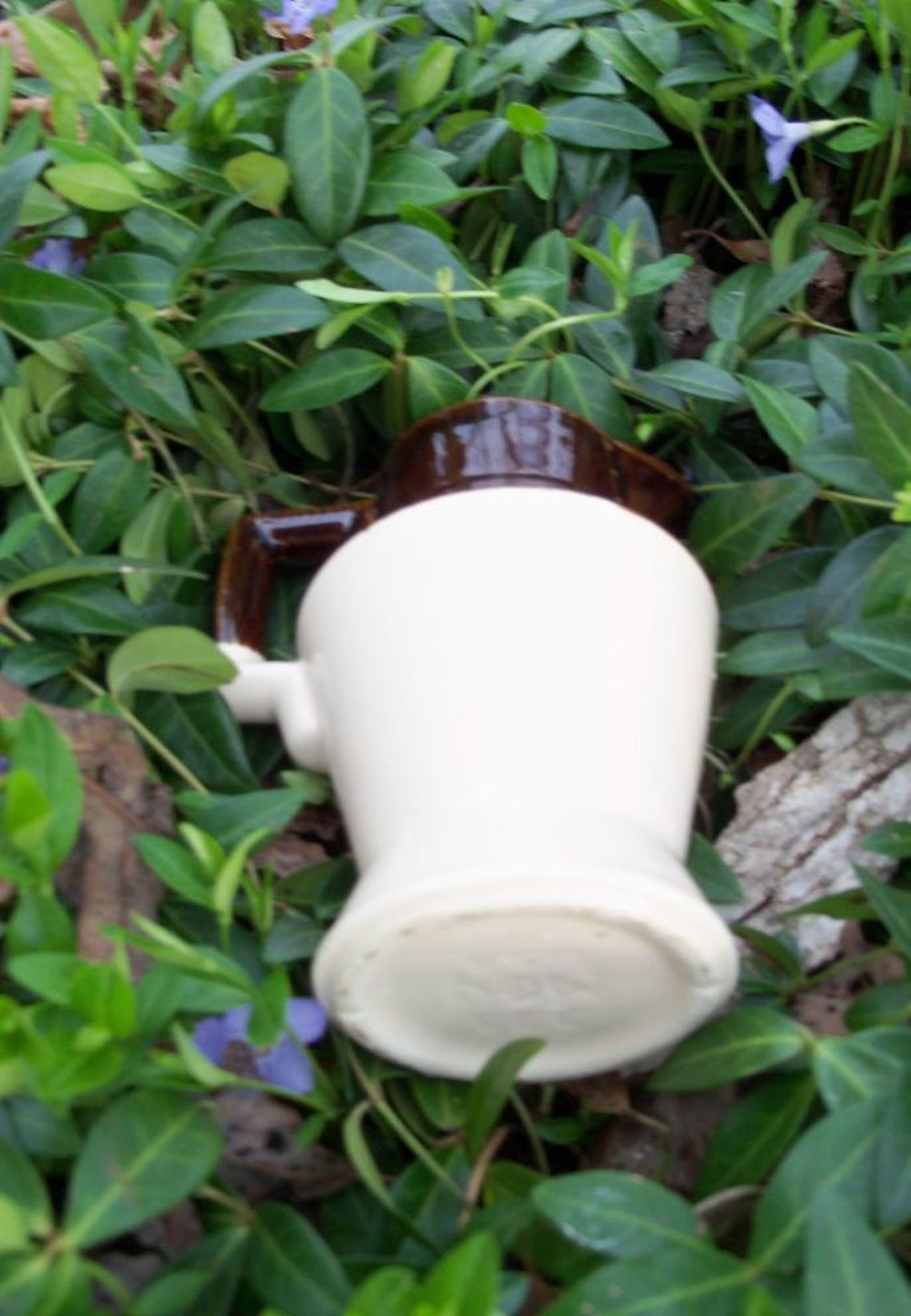 Mccoy Pitcher Numbered Two Tone Pottery Mid Century Farm - Etsy