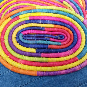 Rainbow Mat Set Seven Placemat Plant Mat Table Decor Find by ...