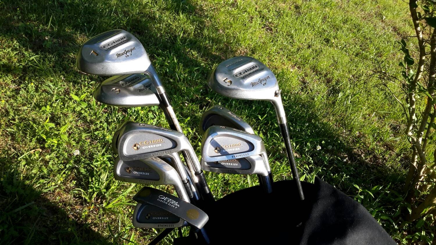 Golf Clubs Macgregor Full Set With Special Putter Tourney Bag - Etsy