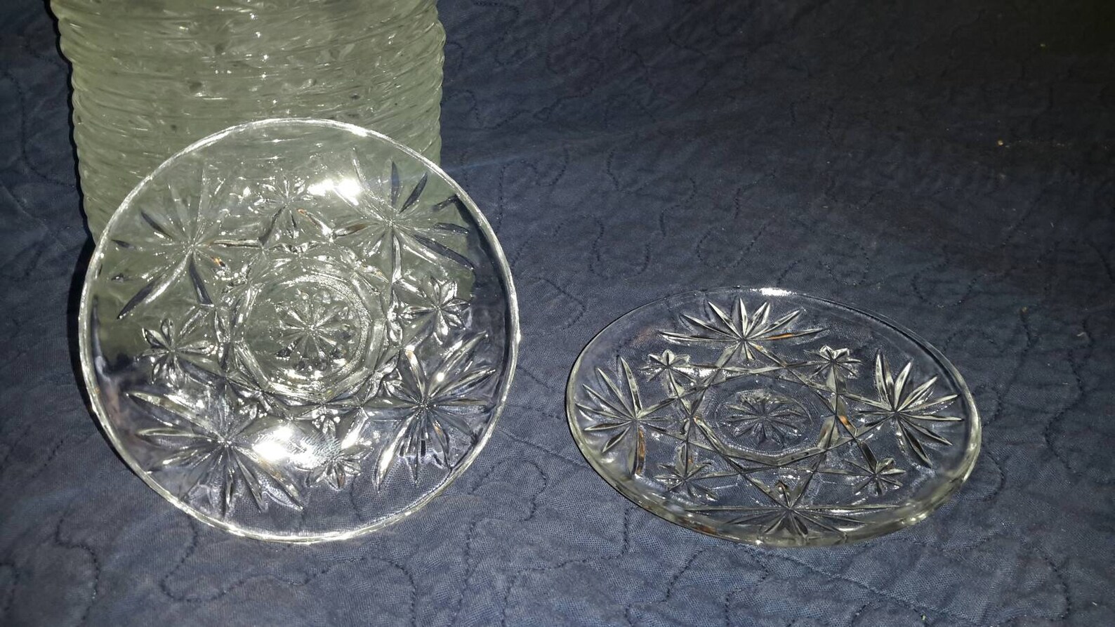 Crystal Side Plates Twenty Seven Useful Vintage Serving Dishes - Etsy