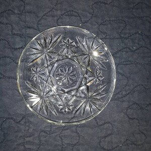 Crystal Side Plates Twenty Seven Useful Vintage Serving Dishes by ...