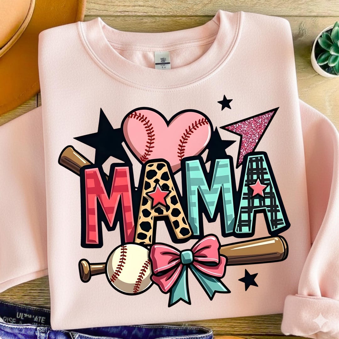 Baseball Mama Png: Baseball Game Day Png, Baseball Mom PNG, Sports Mom ...