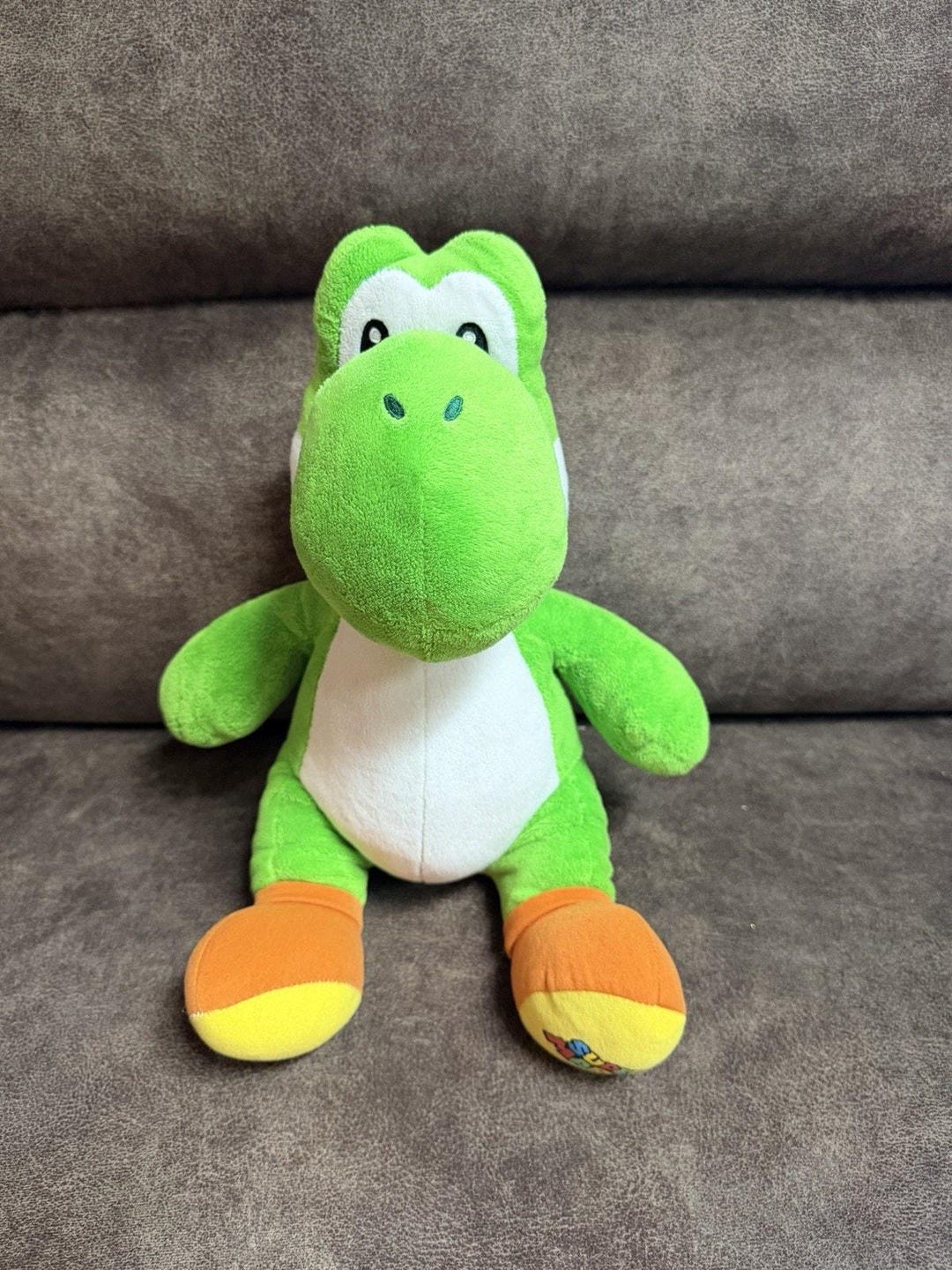 Build A Bear Green Yoshi Super Mario Plush Stuffed Animal Toy BAB Video ...
