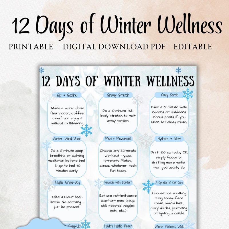 Wellness Challenge - Etsy