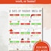 12 Days of Holiday Dress up | Editable Christmas Spirit Week Printable ...