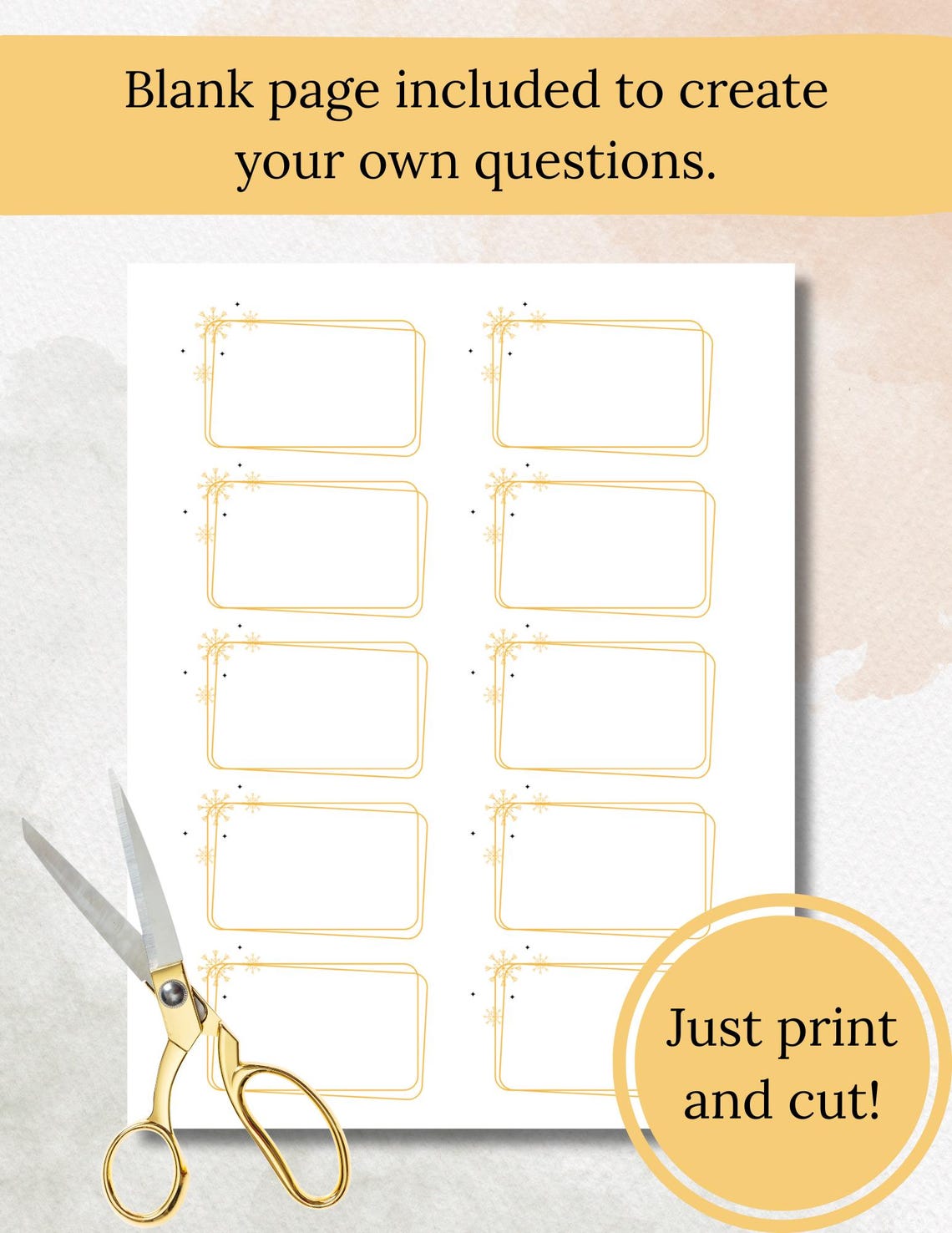 New Year’s Conversation Cards Printable | NYE Party Game for Family ...