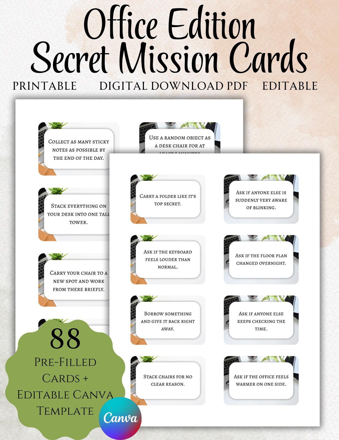 Office Secret Mission Game | Funny Team Building Activity | Workday ...