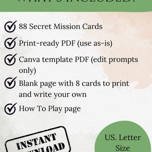 Football Party Secret Mission Game Cards | Party Activities for Adults ...
